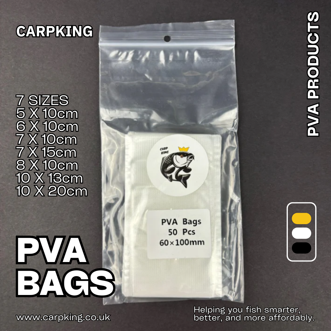 Carp King Solid PVA Bags - 7 sizes available – CarpKing.co.uk