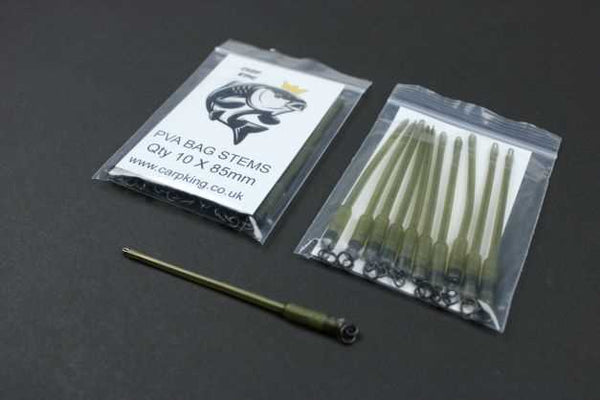 PVA solid bag stems quick change - 2 sizes 70mm / 85mm - CarpKing.co.uk